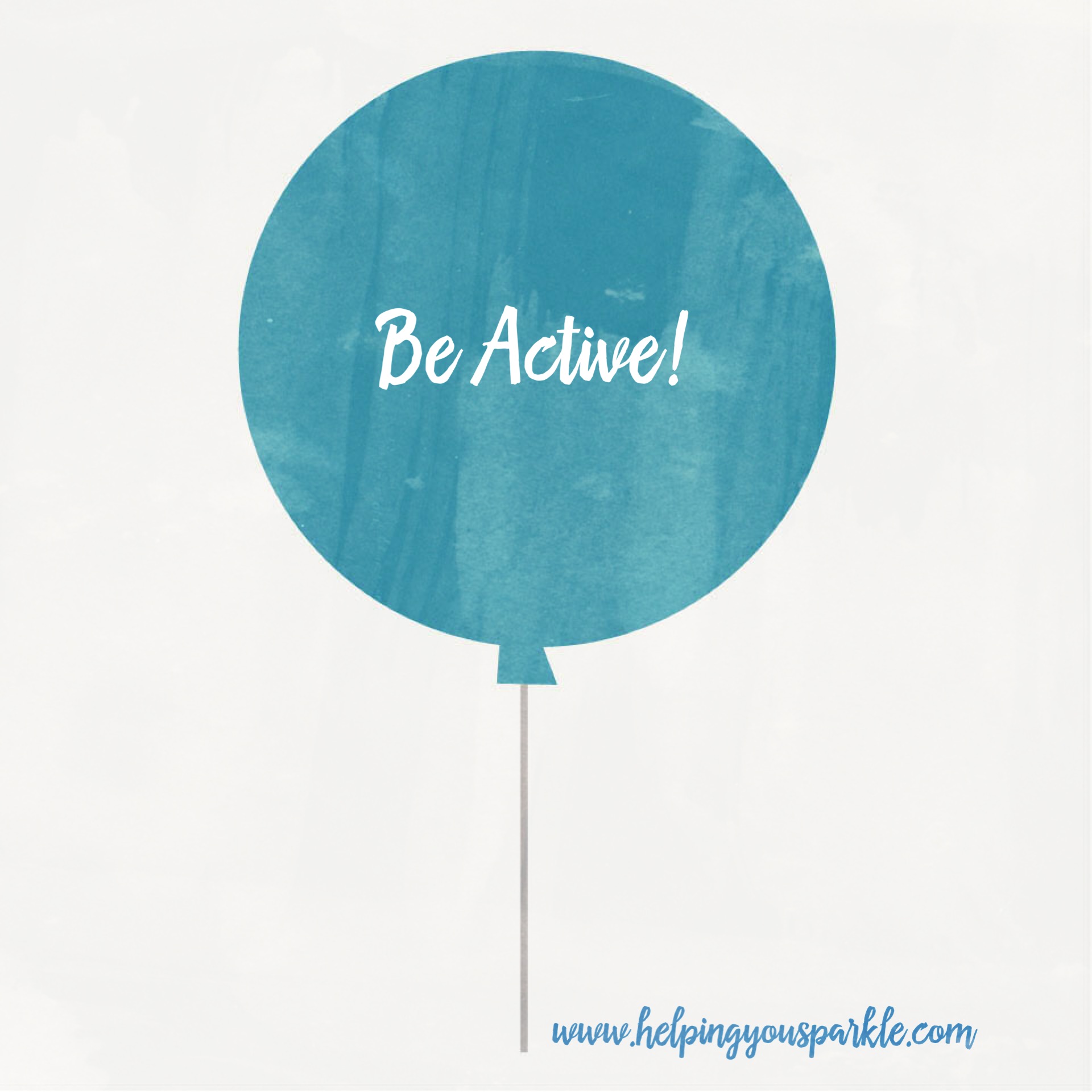 5 Ways to Wellbeing – Be Active – Helping You Sparkle™